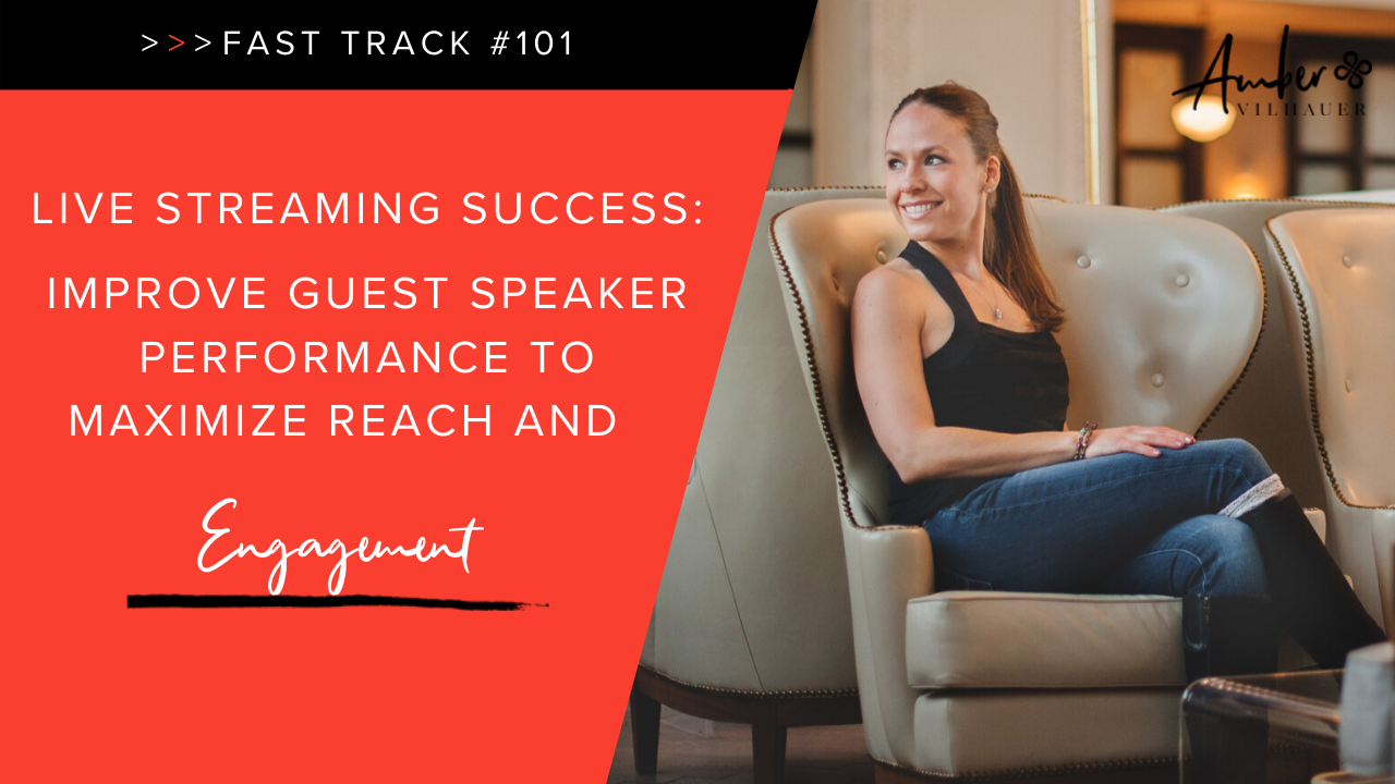 Live Streaming Success: Improve GUEST SPEAKER Performance